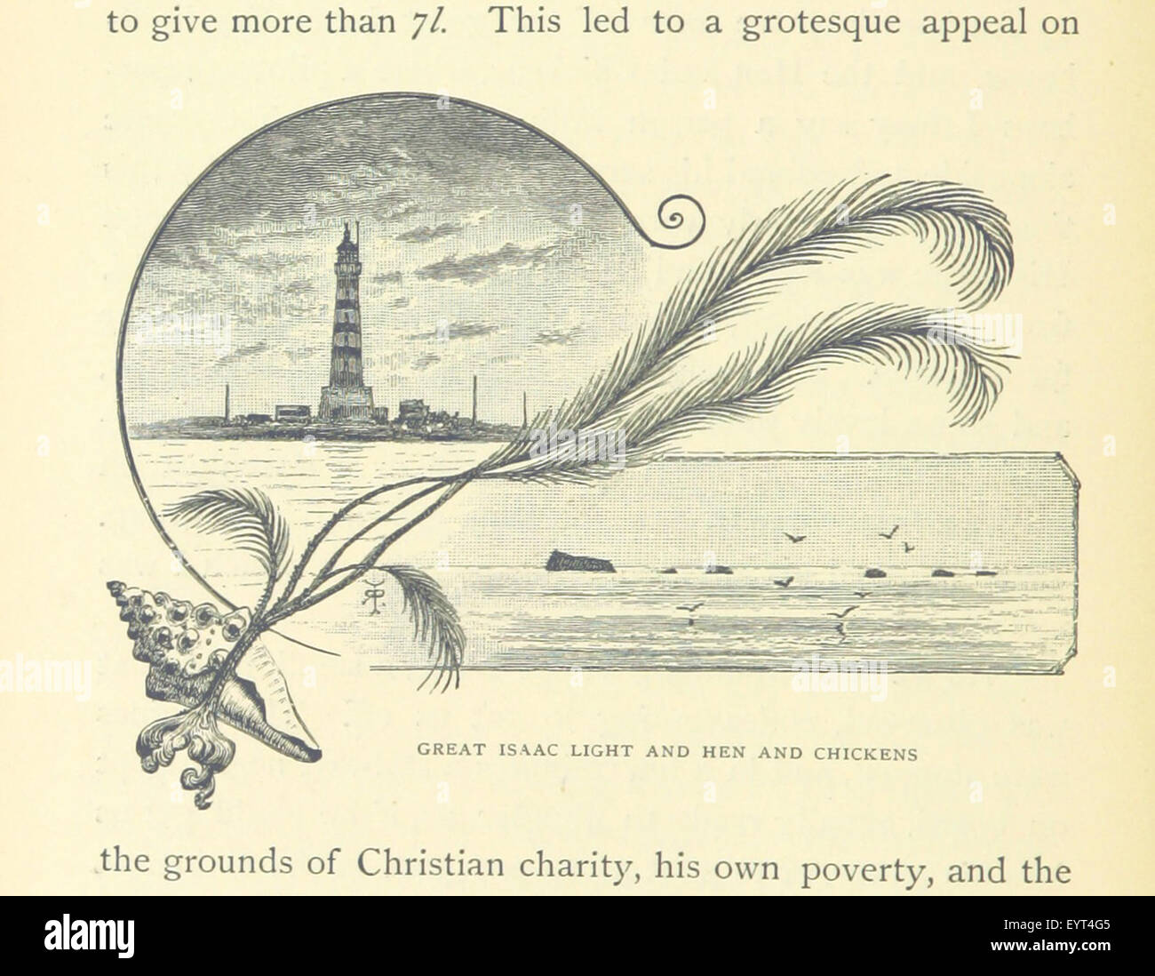 The image shows an illustration from 'In the Trades, the Tropics, & the ...
