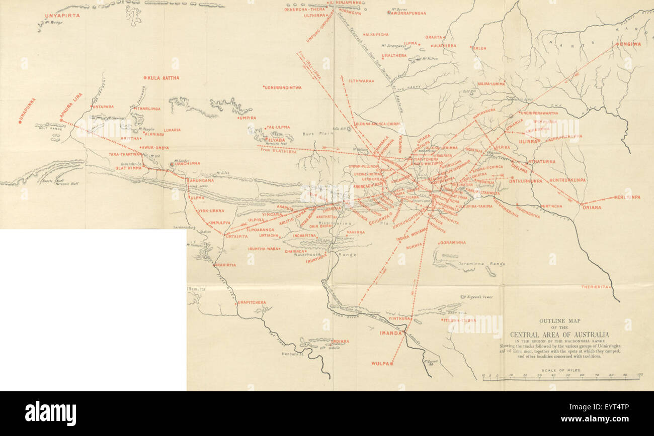 Map of native american tribes hi-res stock photography and images - Alamy