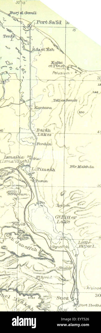 The image features a map from the 'Orient Line Guide,' illustrating ...