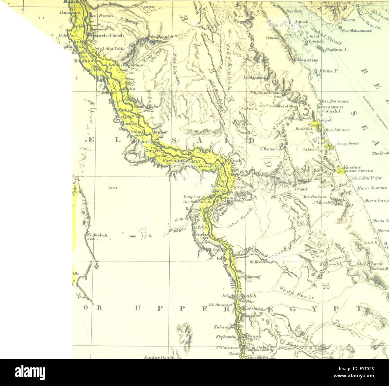 Illustration from 'Orient Line Guide,' a travel guide detailing routes ...