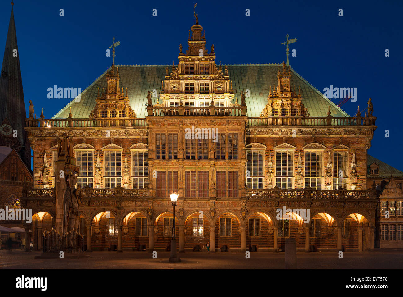 City hall, Rathausplatz, Bremen, Germany, Europe Stock Photo - Alamy