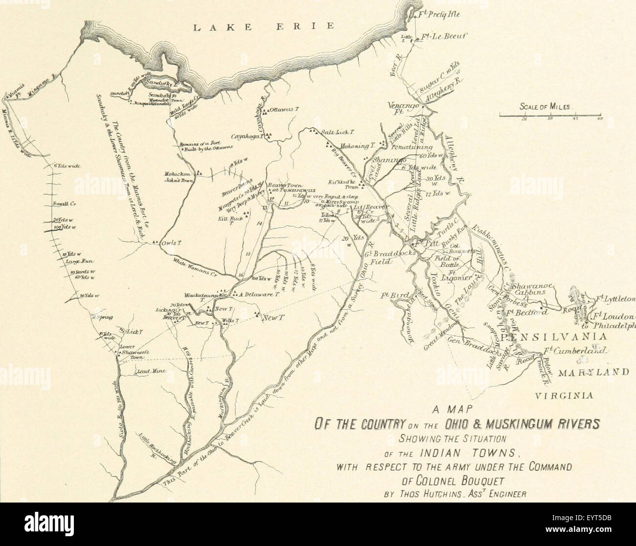 Map of columbiana hi-res stock photography and images - Alamy