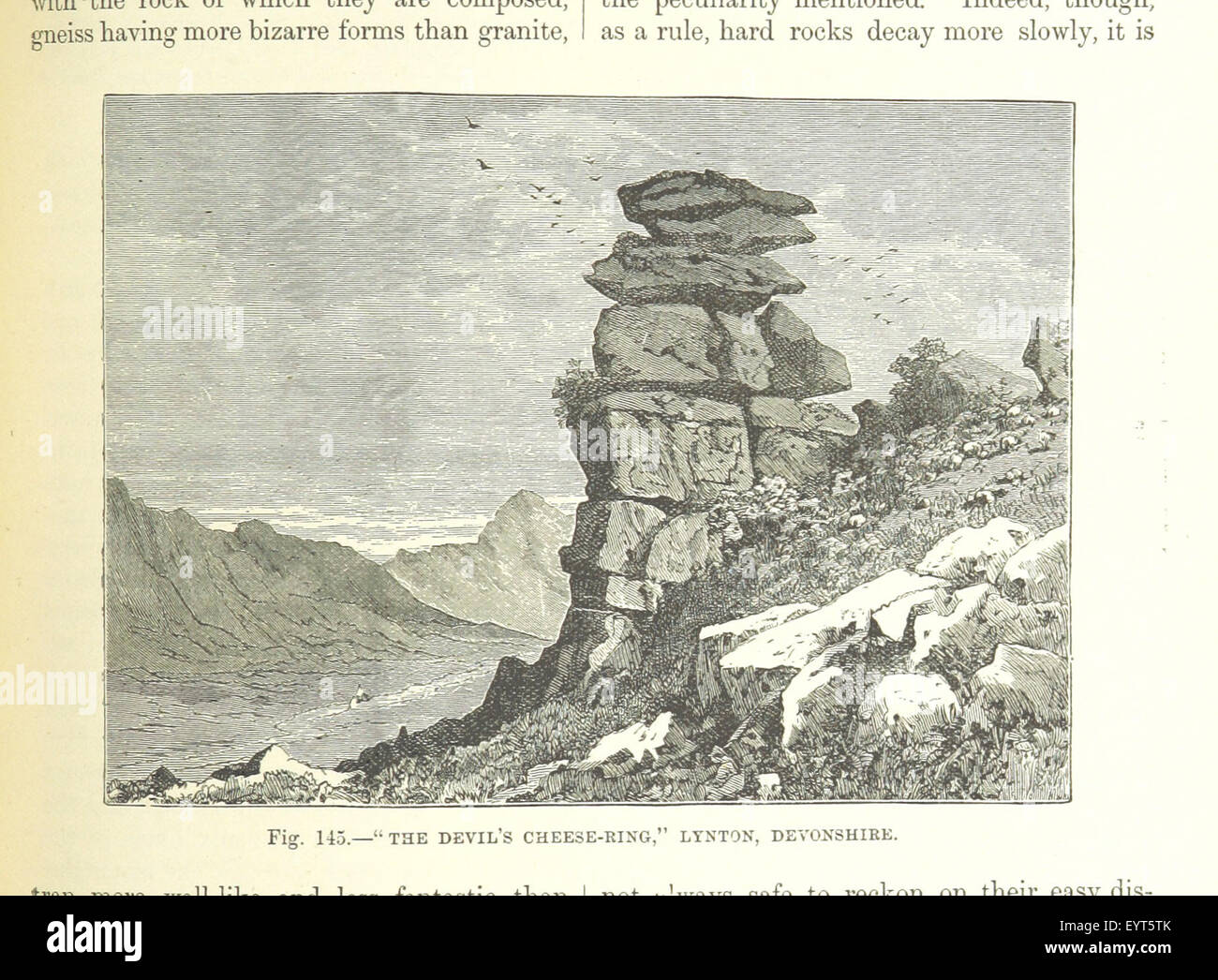 An illustration from 'Our Earth and Its Story,' depicting physical ...