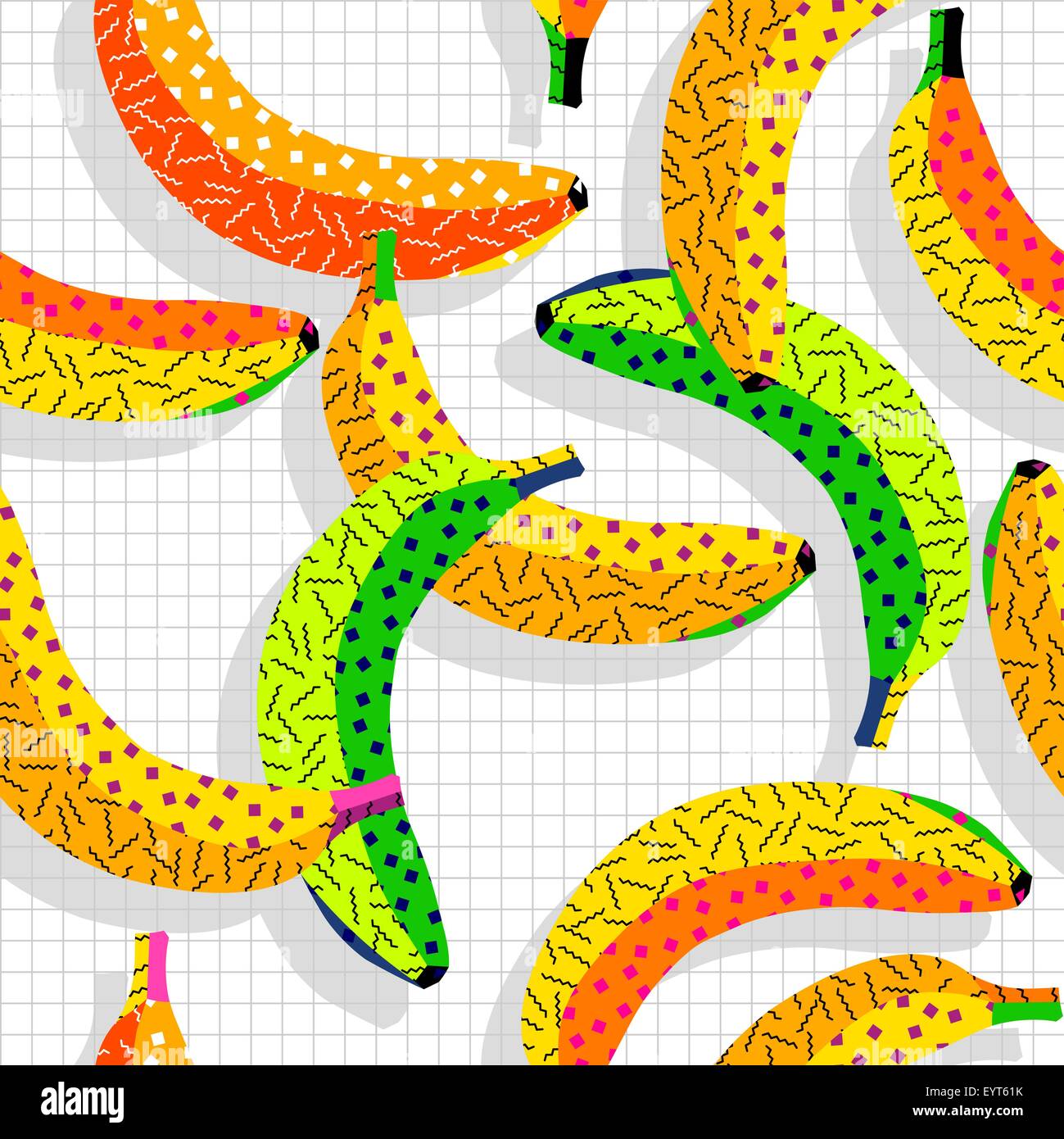 Banana fruit design hi-res stock photography and images - Alamy