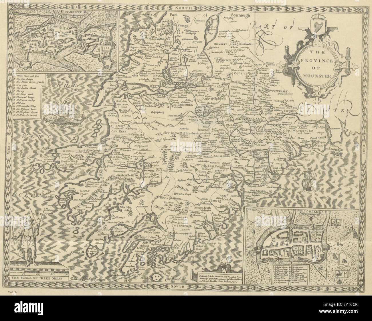 Map ireland elizabeth hi-res stock photography and images - Alamy