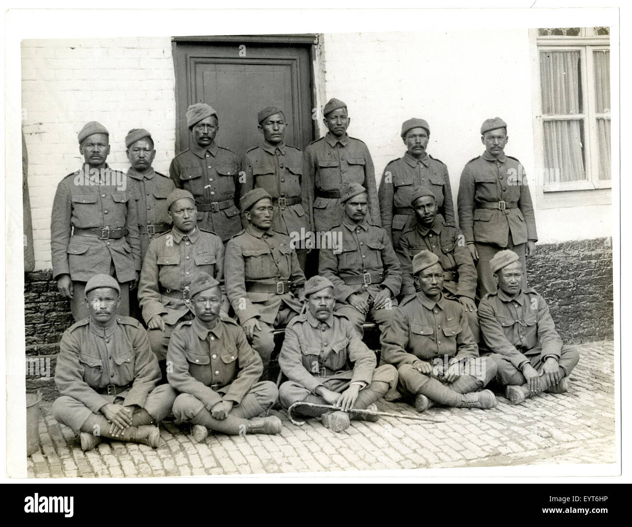 An image depicting a group of non-commissioned officers (NCOs) from a ...
