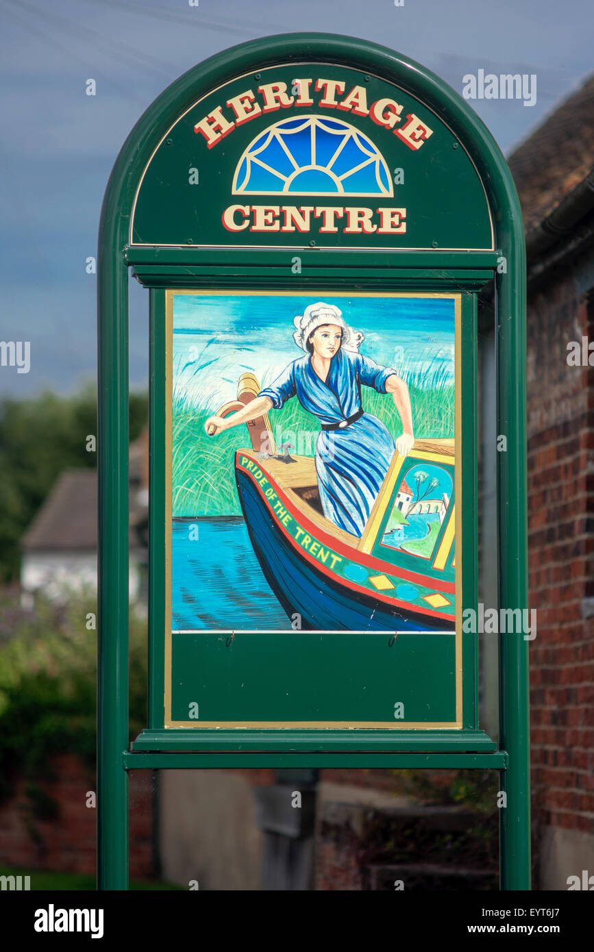 Shardlow Marina And Canal Heritage Centre , Derbyshire Stock Photo - Alamy