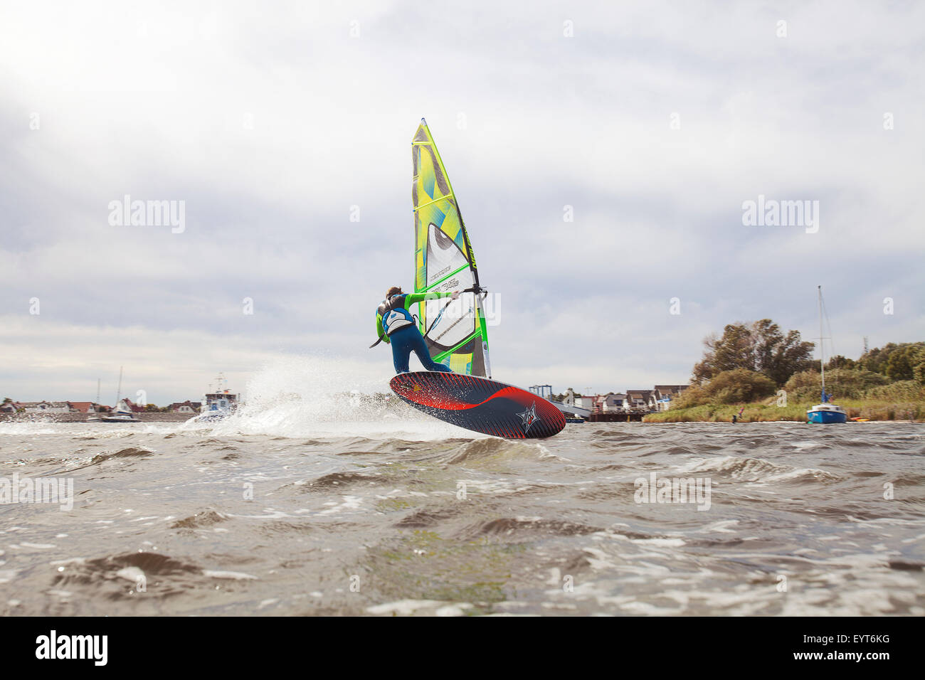 stunt while surfing Stock Photo - Alamy