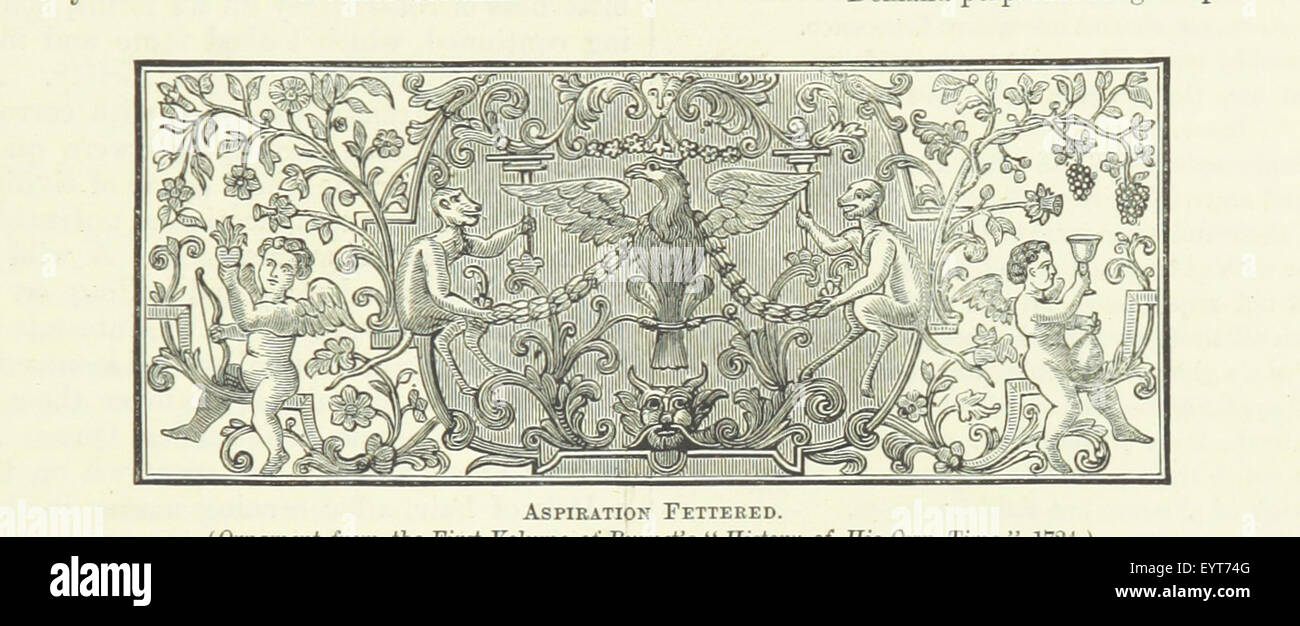 This image from 'Cassell's Library of English' depicts key literary ...