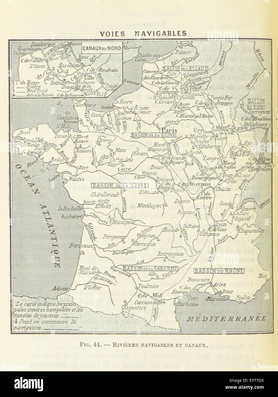 This image, taken from page 366 of 'Géographie. I. La France,' shows a ...