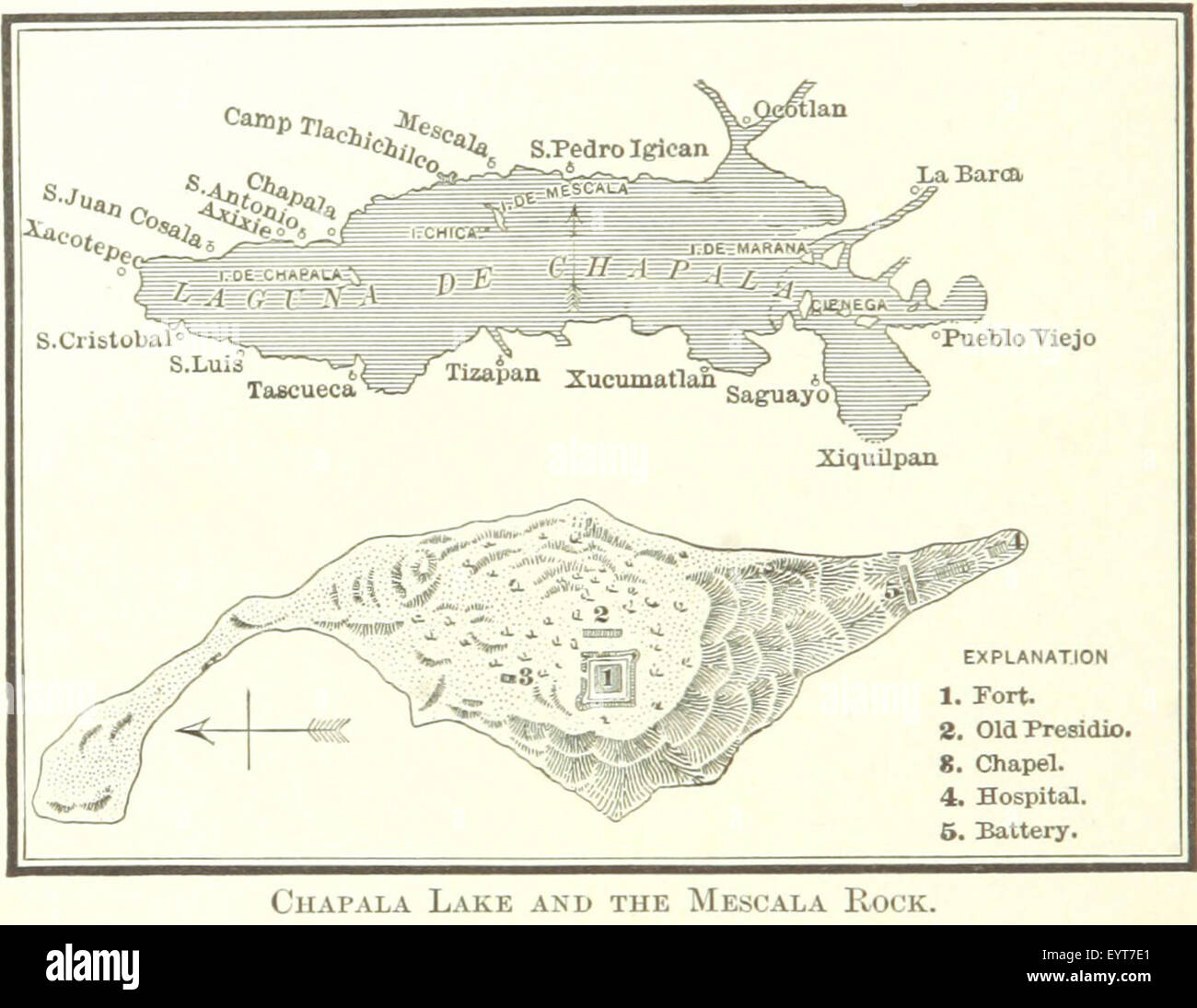 An image of a historical map from 'A Popular History of,' illustrating ...