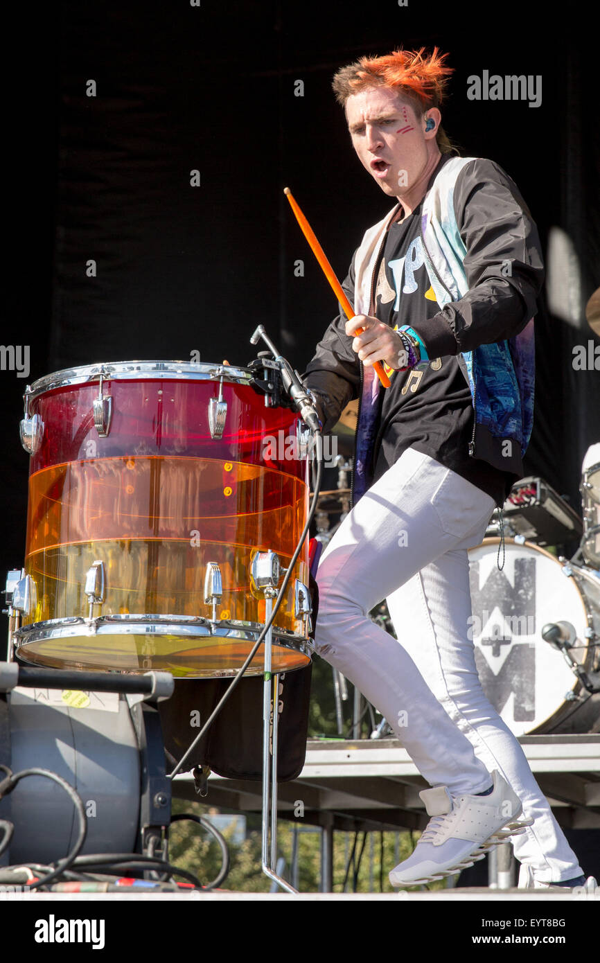 Chicago, Illinois, USA. 1st Aug, 2015. Musician NICHOLAS PETRICCA of ...