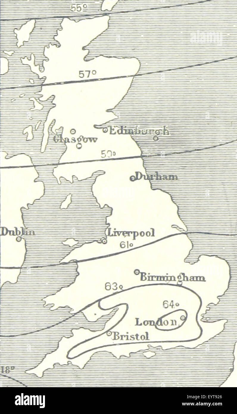 This image from page 42 of 'The British Isles' depicts a detailed map ...