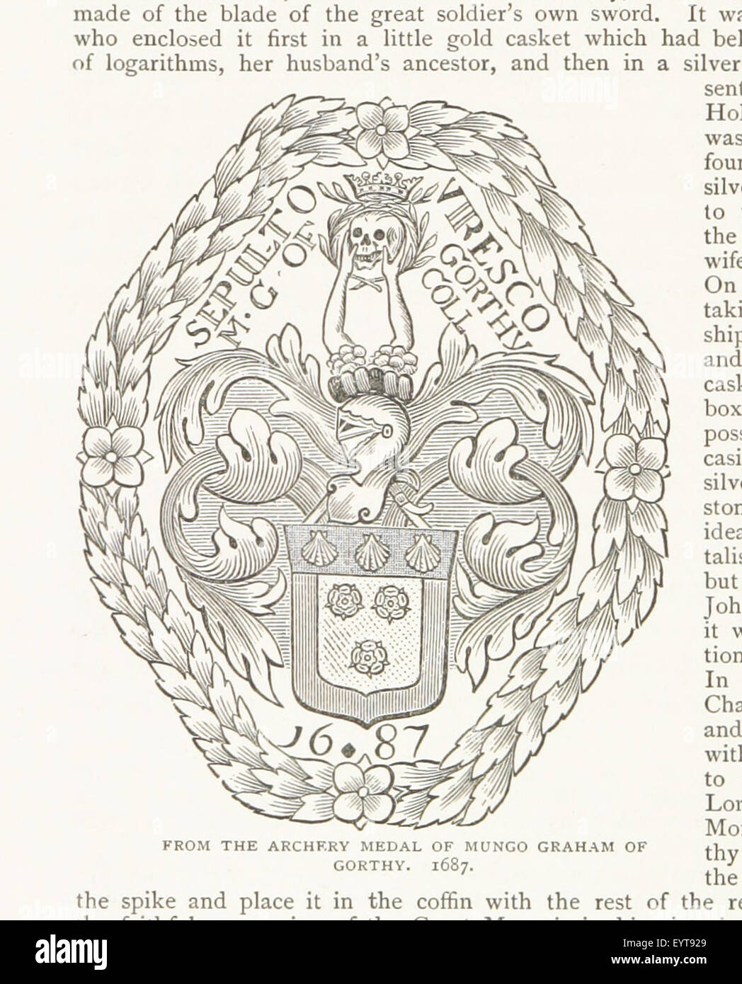 Image from 'The Parish of Strathblane', highlighting the historical ...