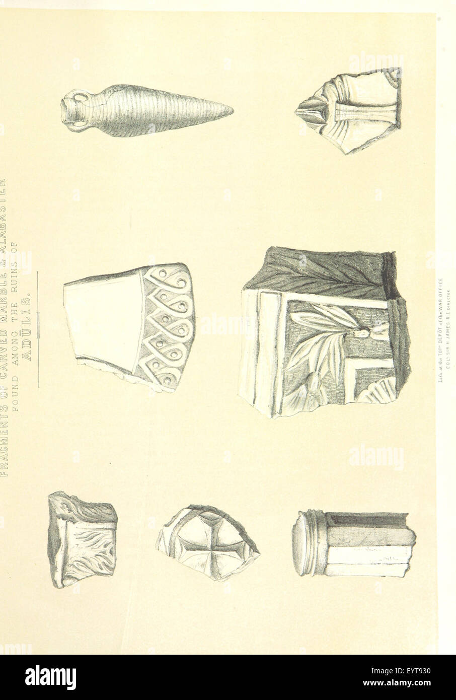 An image from the 'Record of the Expedition to Abyssinia,' documenting ...