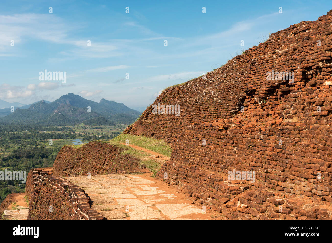 Sigiriya Rock Fortifications, Sri Lanka Stock Photo - Alamy