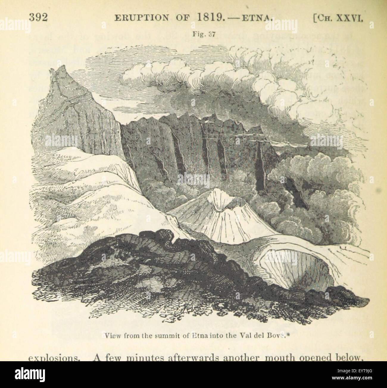 This image from 'Principles of Geology' illustrates geological concepts ...