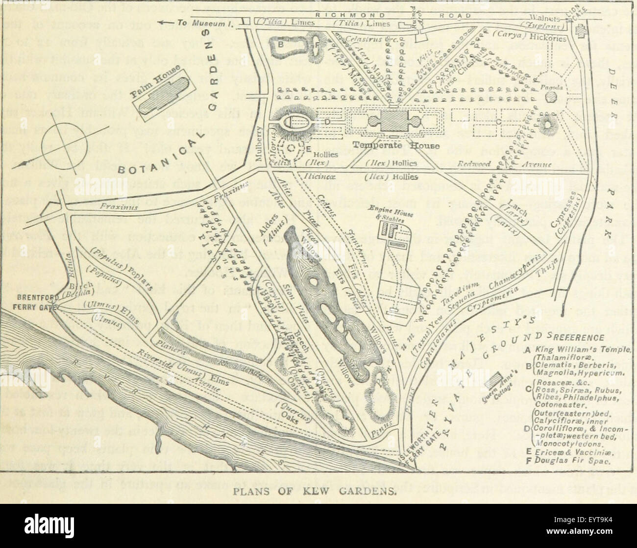 A map from page 439 of 'Greater London Illustrated', providing a ...