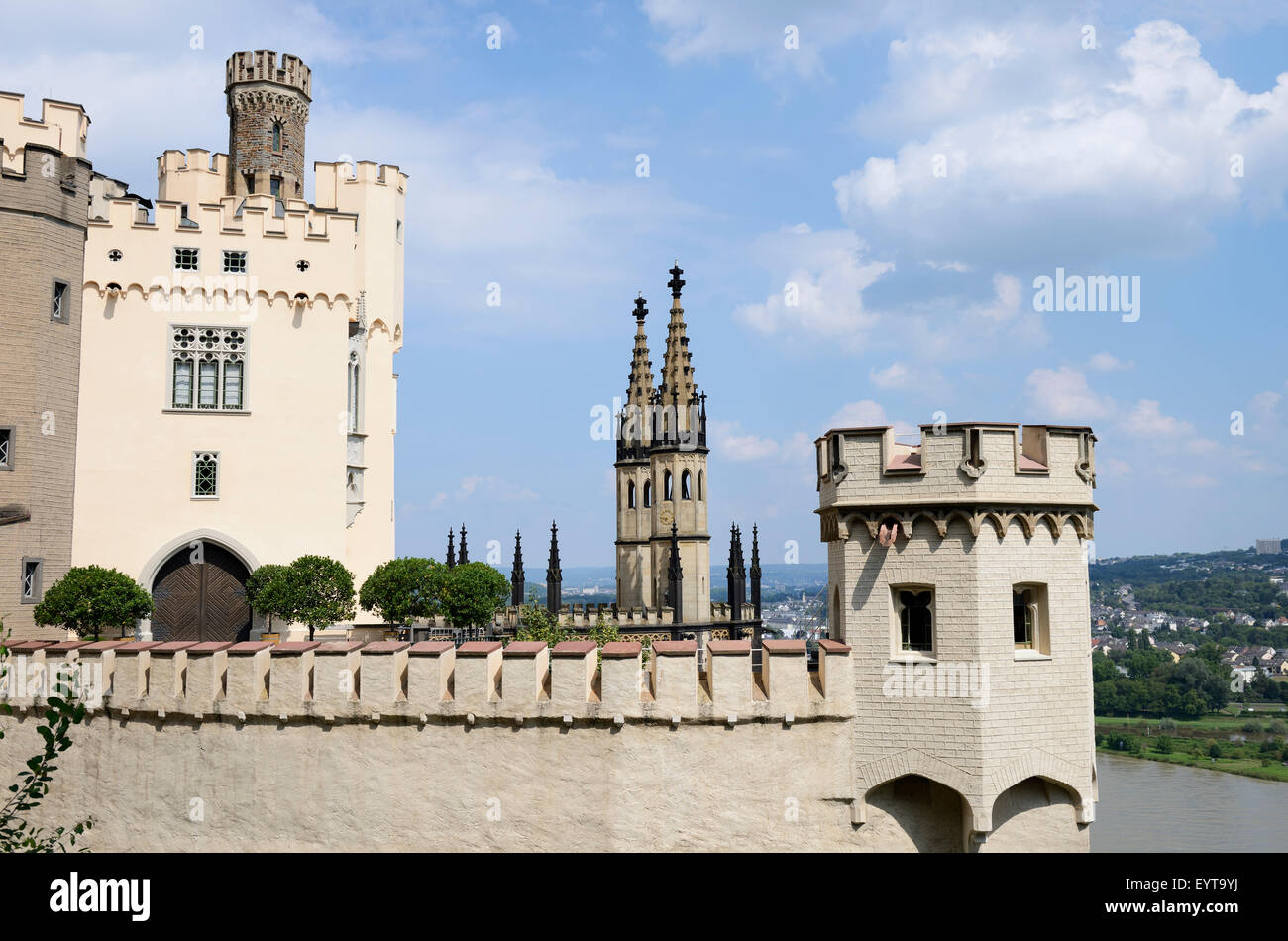 Stolzenfels castle hi-res stock photography and images - Alamy