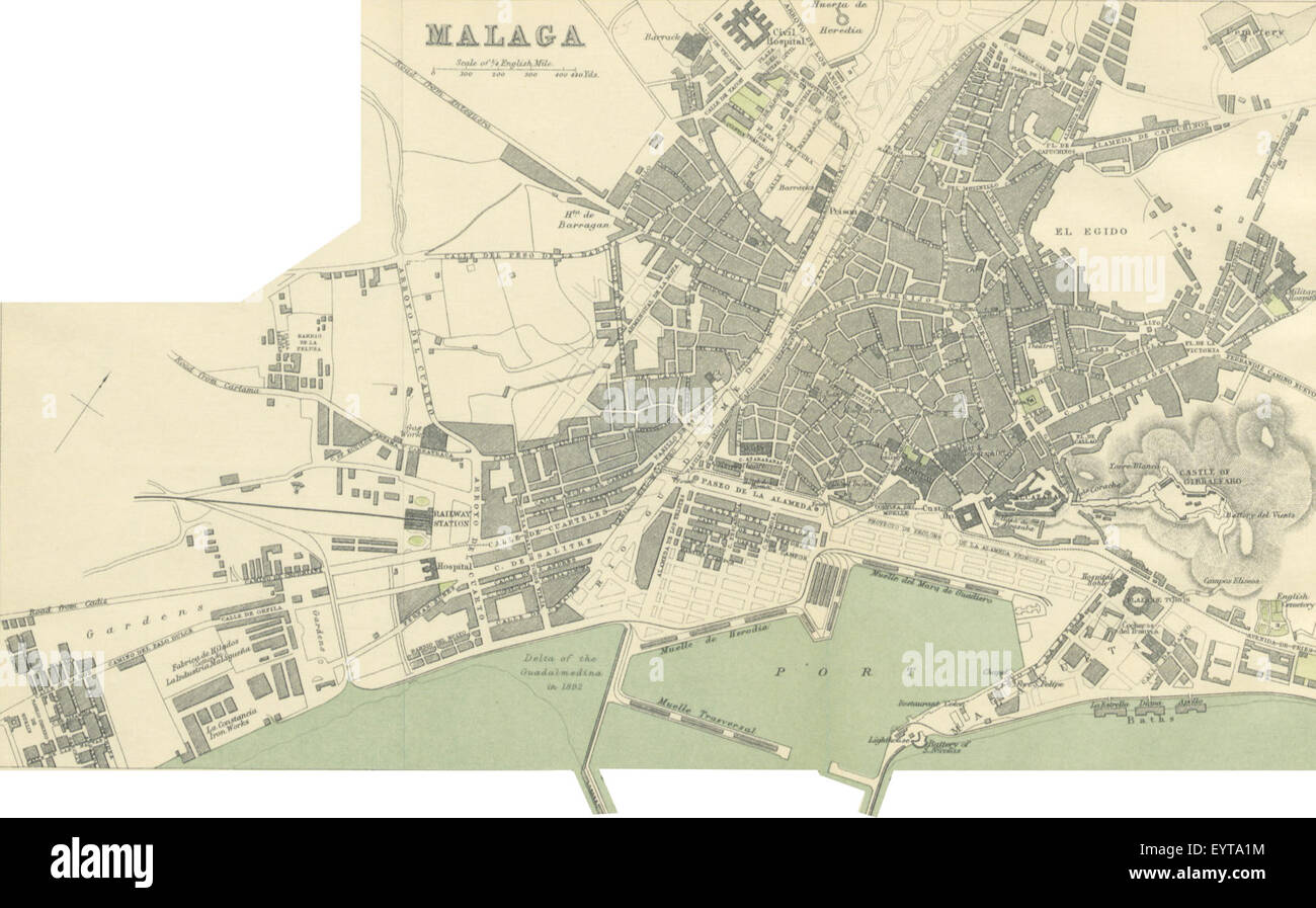 Image from page 456 of 'O'Shea's Guide to Spain', showing a detailed ...