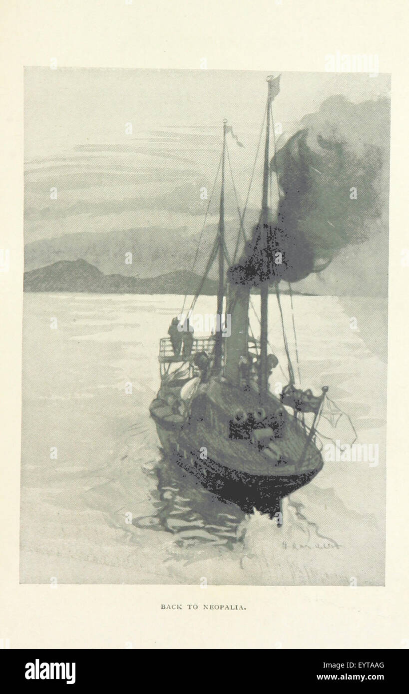 An image from 'Phroso: a Romance', showing a scene from the romantic ...