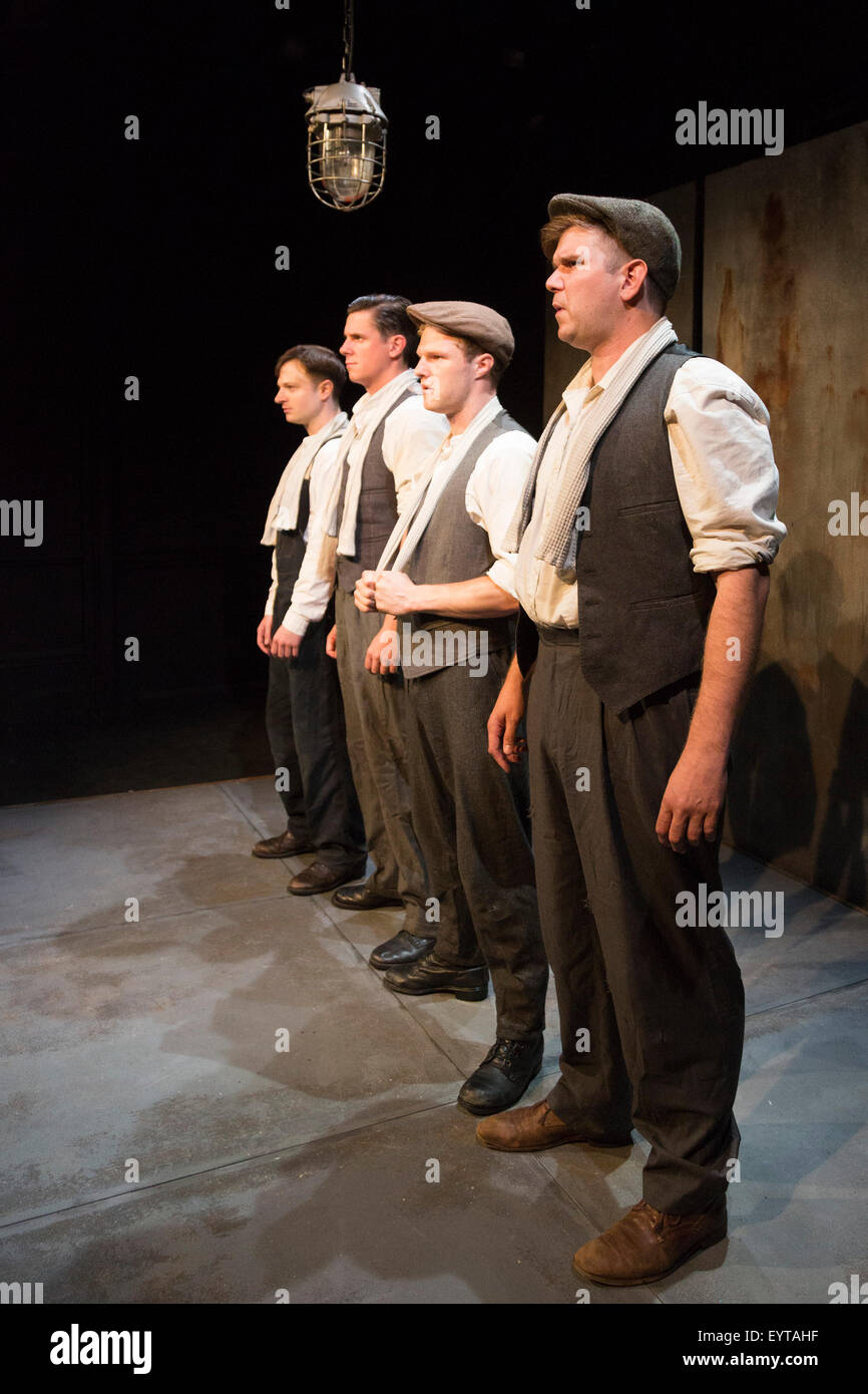 L-R: Salvatore D'Aquilla as Bob, James Wallwork as Arthur, Paul Tinto ...