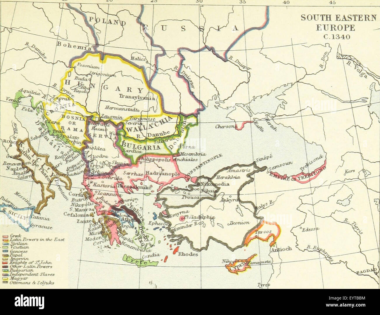 Image from 'The Historical Geography of...', showcasing a map that ...