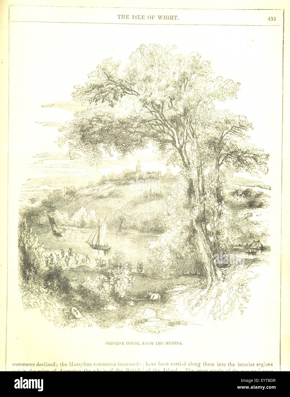 This image from 'The Land We Live' shows a depiction of natural ...