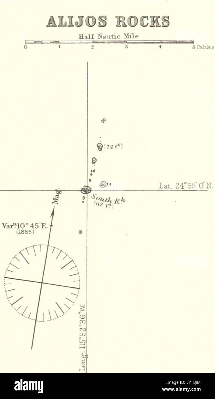 This image from 'North Pacific Pilot' shows detailed navigation charts ...