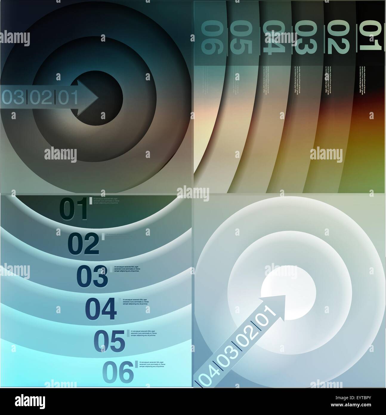 abstract background, number line Stock Vector Image & Art - Alamy