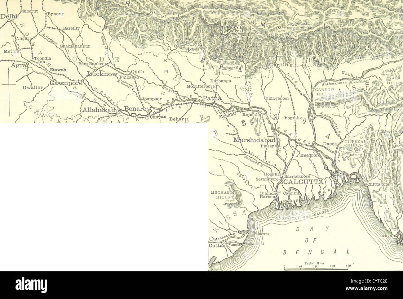 A map extracted from page 553 of 'Cities of the World', detailing major ...
