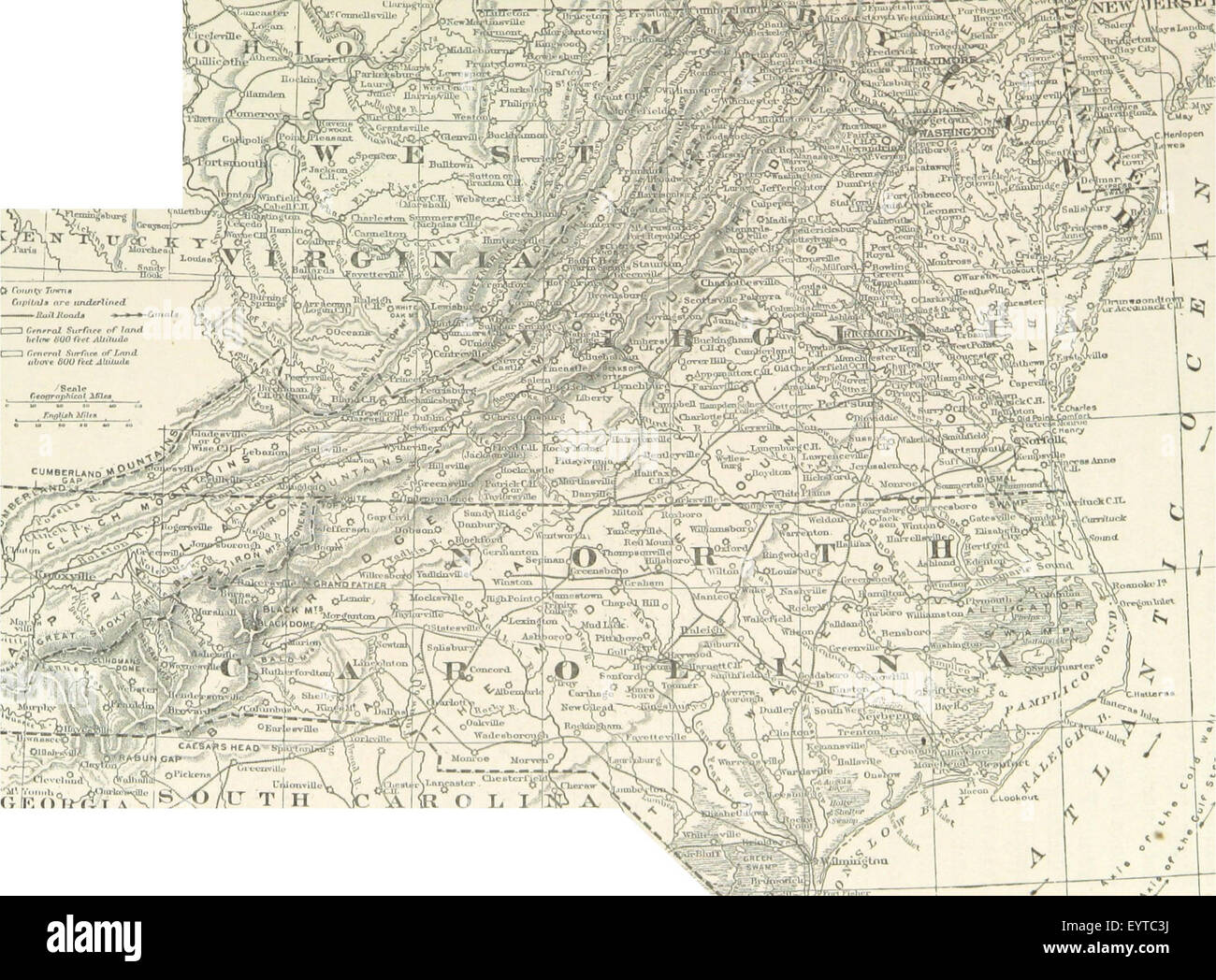 An image of a map from '[The Great South],' showing the geographic ...
