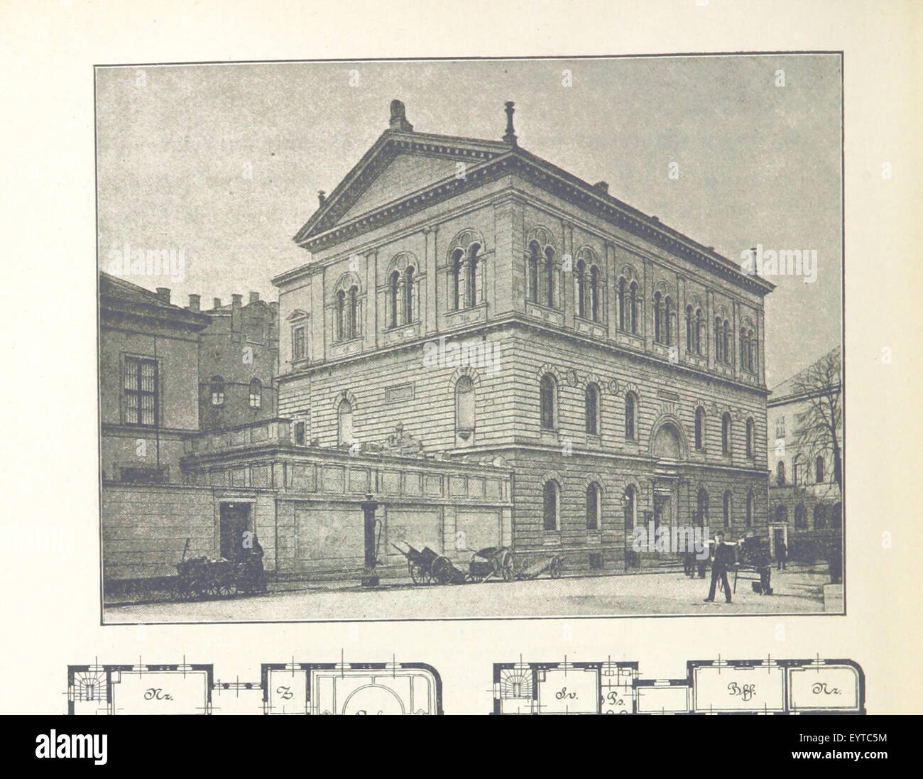 A photographic representation of buildings in Leipzig, featured in ...