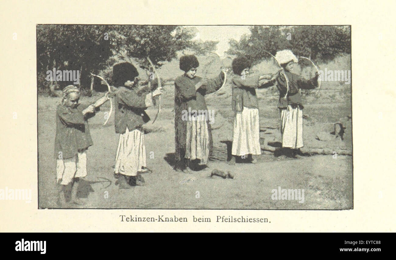 An image from 'Russisch Centralasien,' showing scenes from the Russian ...