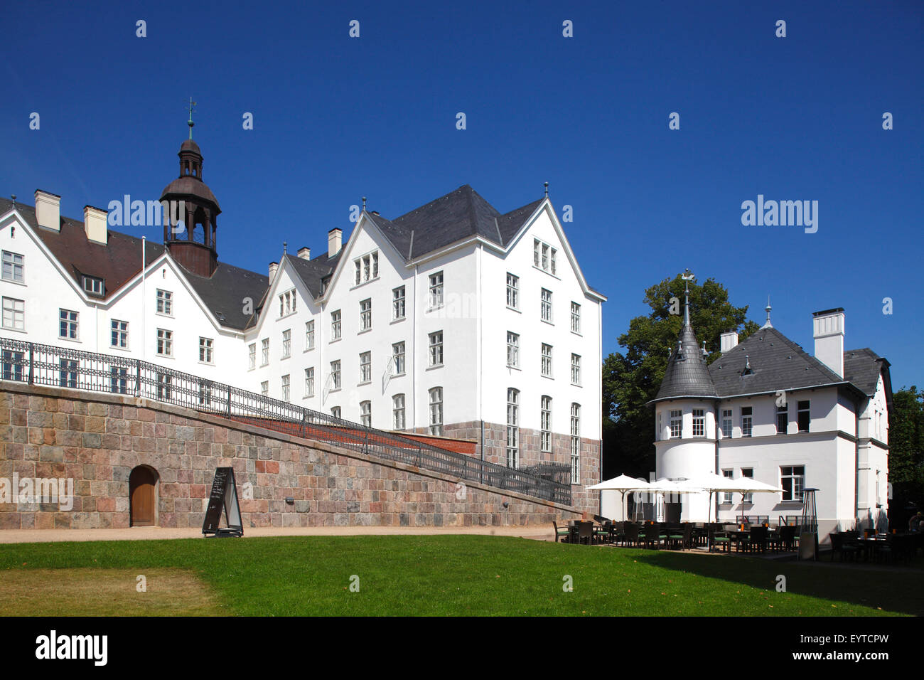 Germany, Schleswig-Holstein, Plön, The Plöner castle Stock Photo - Alamy