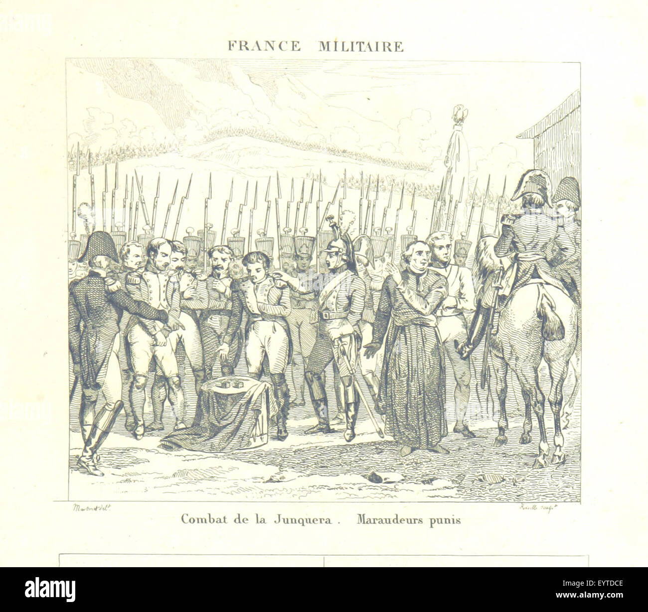 This image is from 'France militaire,' depicting the history of the ...