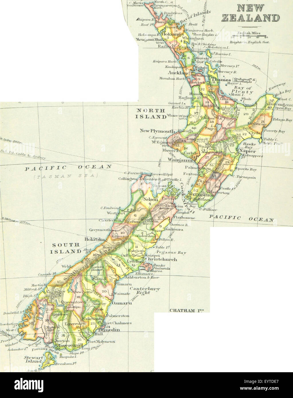 Map extracted from page 62 of 'British Possessions and Colonies ...