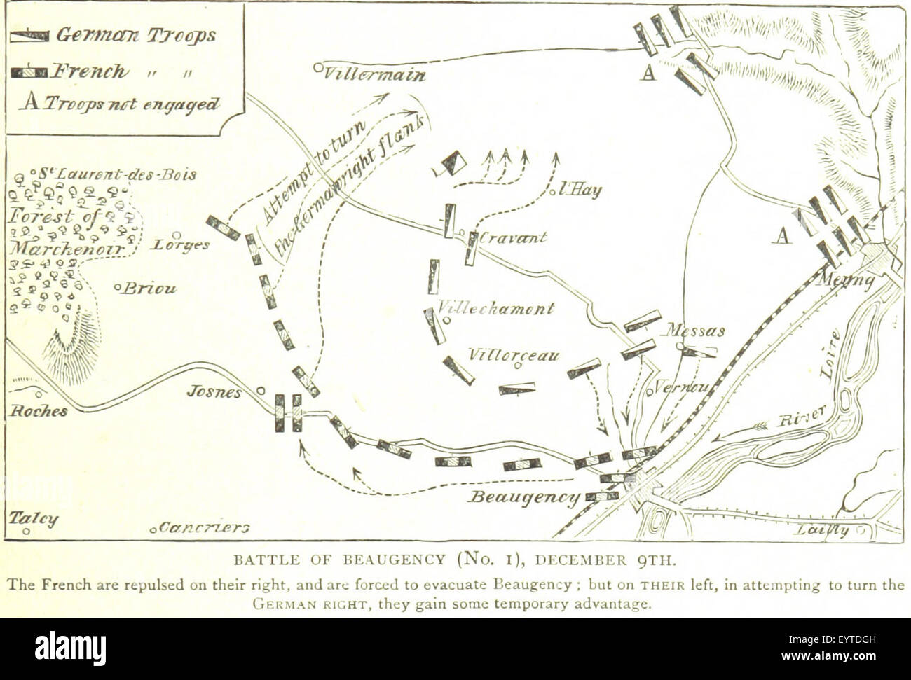 An illustration from 'Cassell's History of the War between France and ...