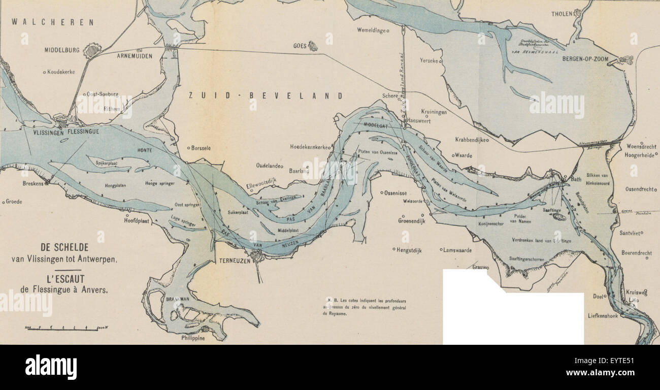 This map, extracted from 'Anvers port de mer', illustrates the port ...