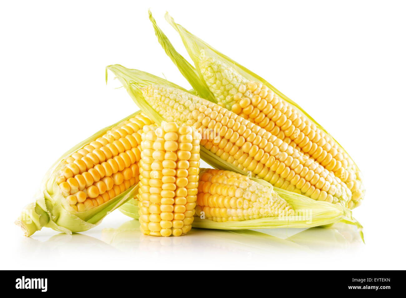 Green ears of corn hi-res stock photography and images - Alamy
