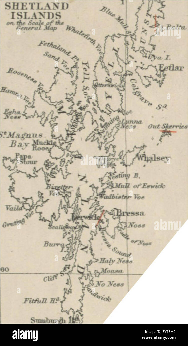 Ice age map hi-res stock photography and images - Alamy