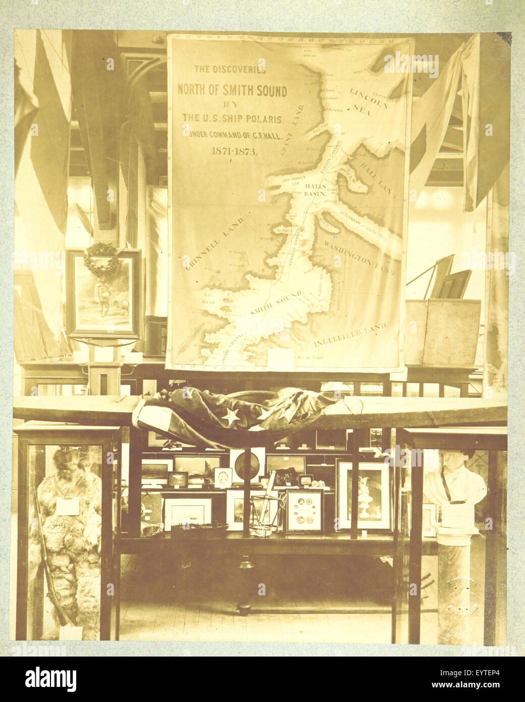 An image from 'Narrative of the North Polar Expedition,' showing the U ...