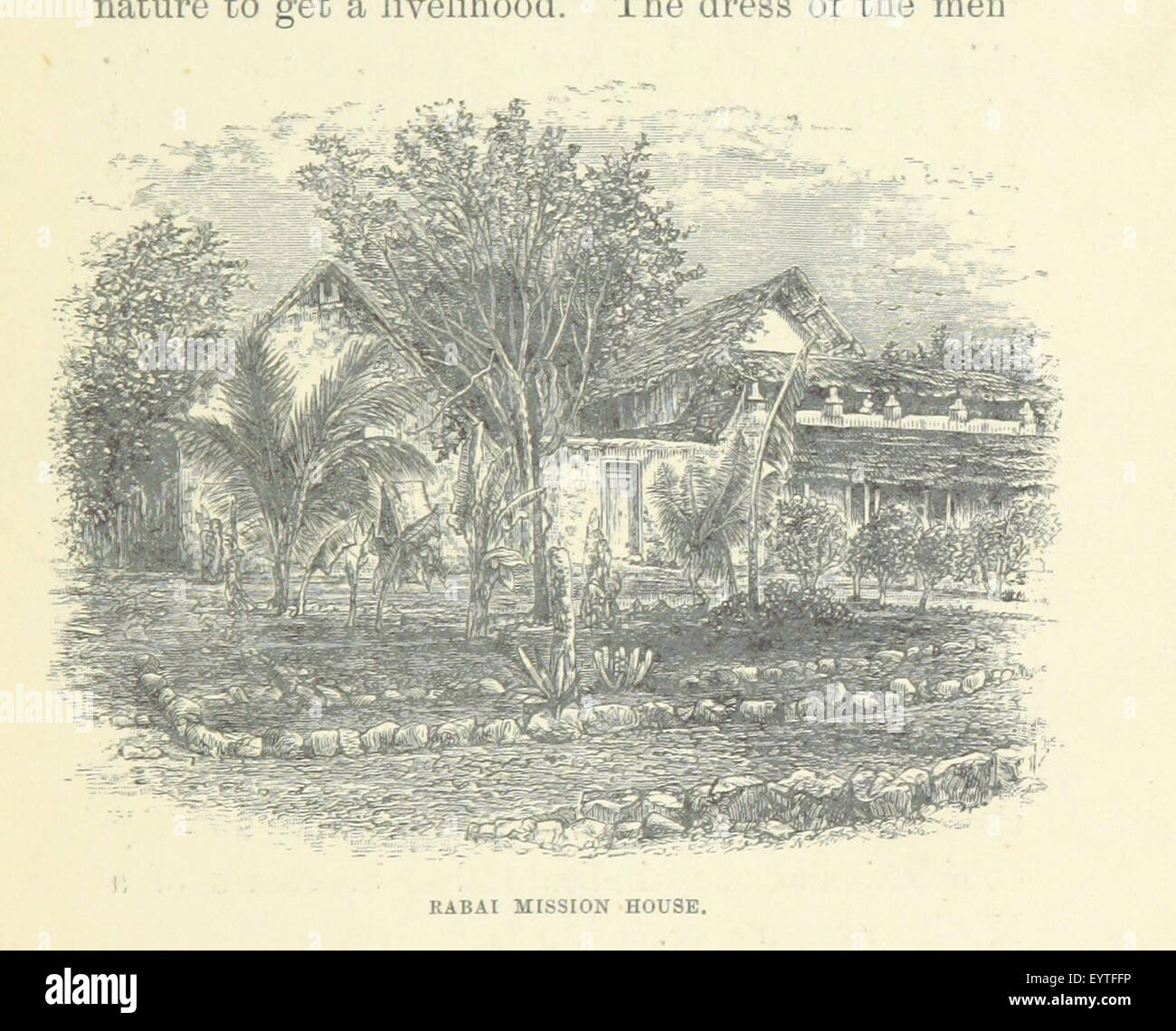 Photograph from 'Through Masai Land,' depicting an exploration scene ...