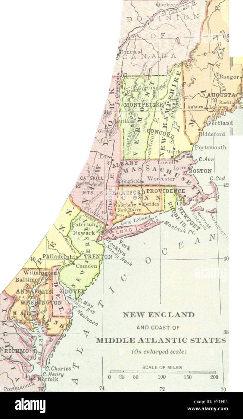 An image from 'Elements of Geography', featuring a detailed map ...