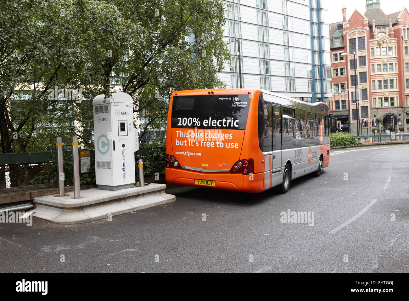 Electric bus charging hi-res stock photography and images - Alamy