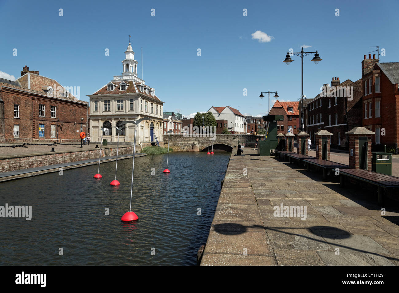 The Custom House, Purfleet Quay, King's Lynn, Norfolk, England, UK ...