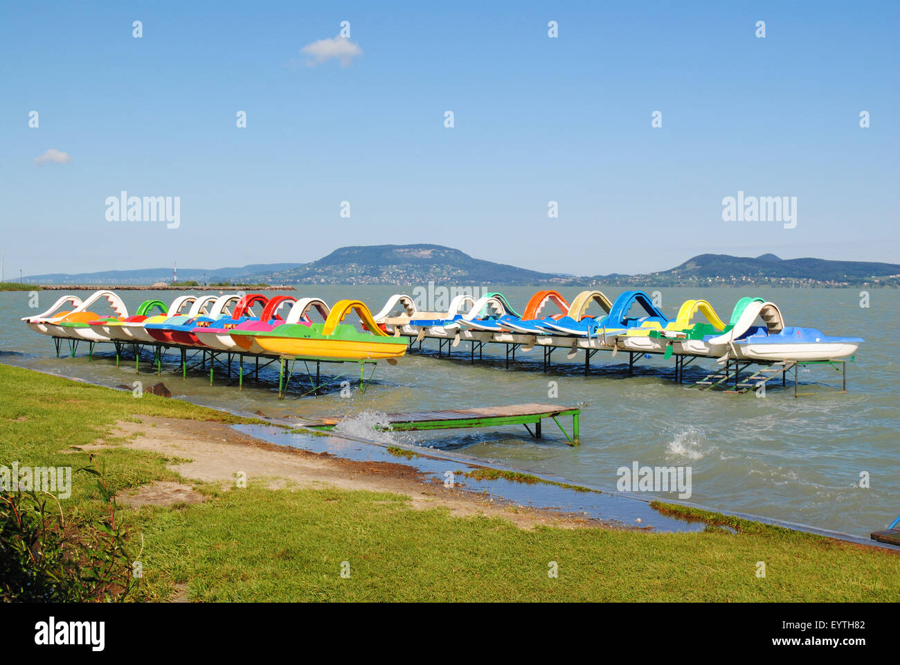 Balaton strand hi-res stock photography and images - Alamy