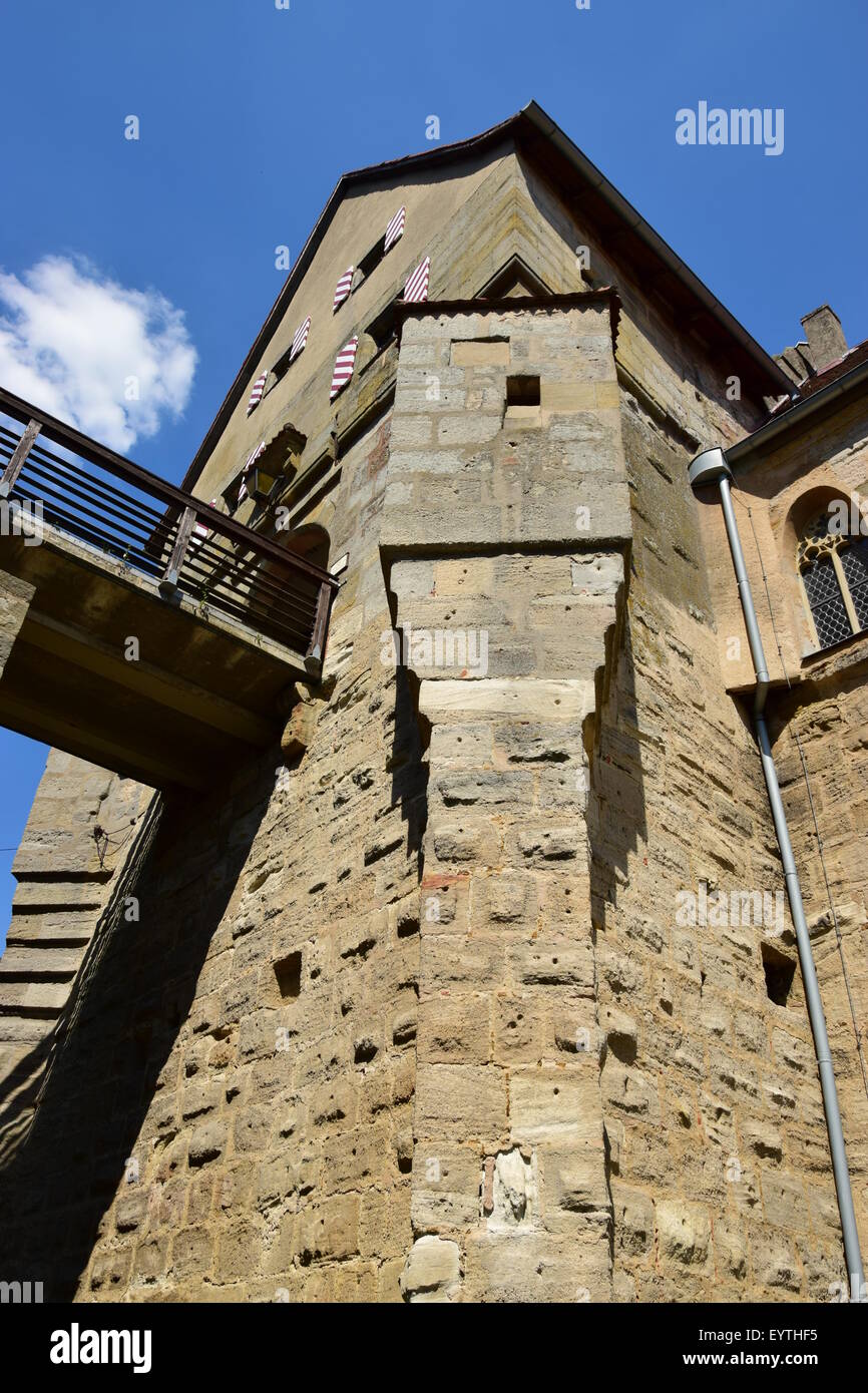 Detail of the Altenburg castle near Bamberg, Germany Stock Photo - Alamy