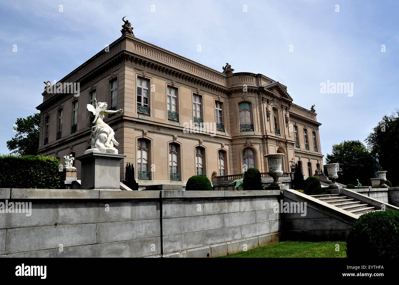 Newport, Rhode Island: The Elms, built in 1901 as a summer mansion for ...