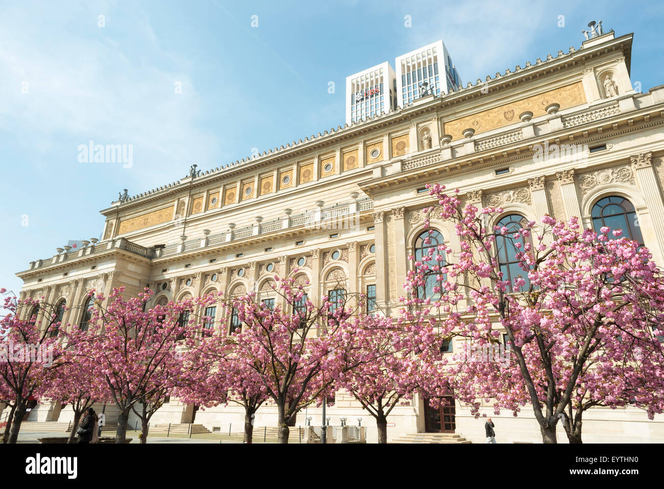 Germany, Hesse, Frankfurt am Main, Downtown Frankfurt, opera place, old ...